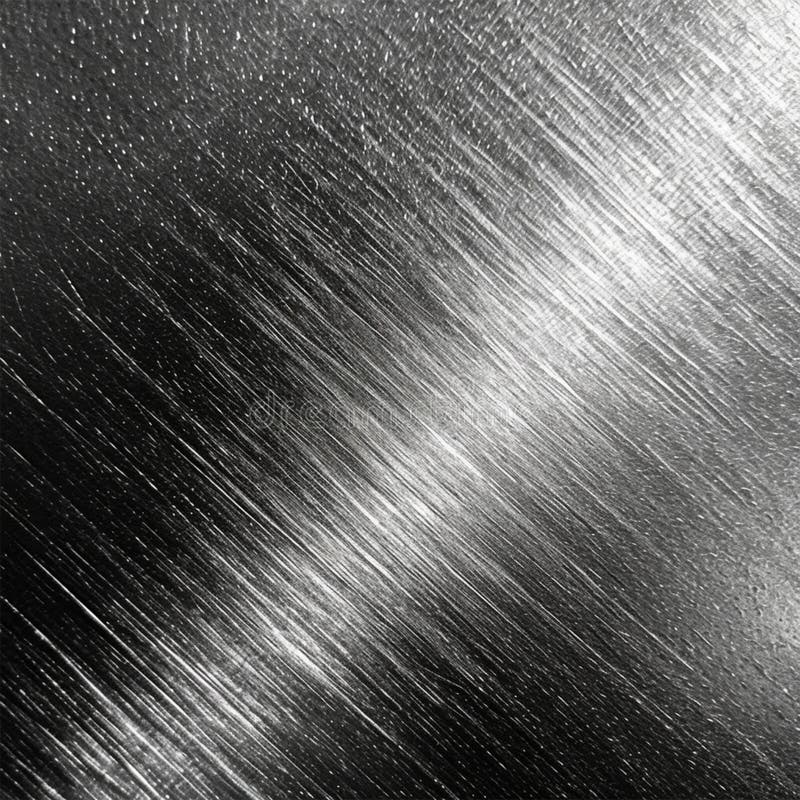 Steel Shine on a Metal Sheet, Industrial Iron Texture - AI Generated ...