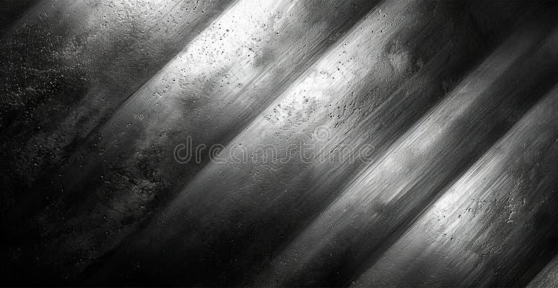 Steel Shine on a Metal Sheet, Panoramic Industrial Iron Texture - AI ...