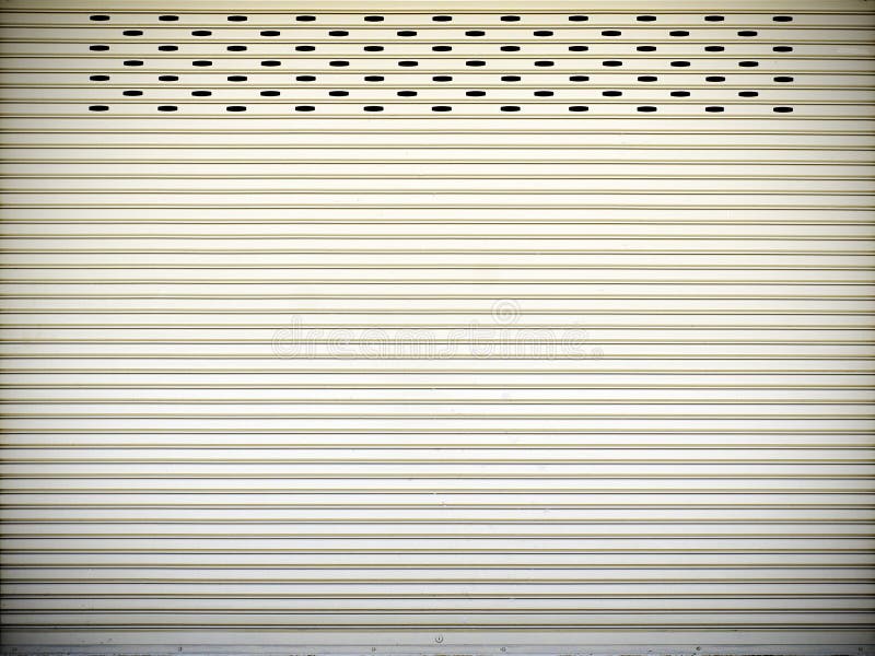 Steel Sliding Doors , Metal Sheet Slide Door Texture Stock Image ...