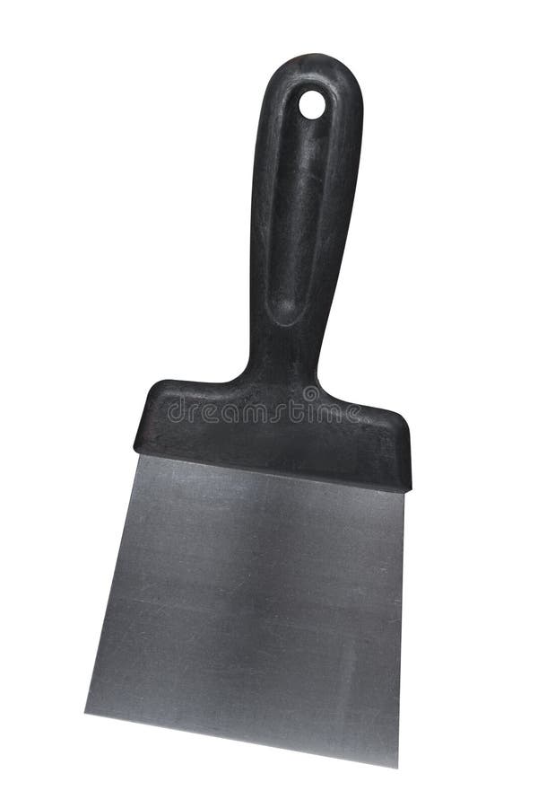 Steel spatula stock image. Image of builder, tool, steel - 239359621