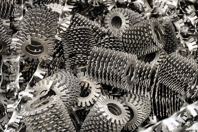 Steel Spiral Fin Production for Pipe Finning Stock Photo - Image of ...