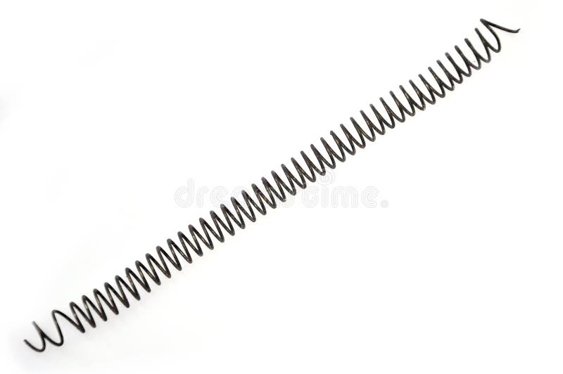 Steel spring detail stock photo. Image of steel, metal - 1370428
