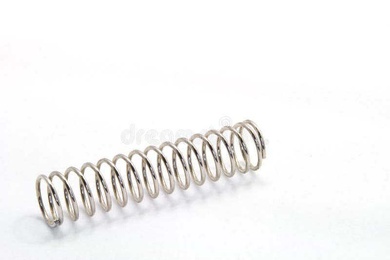 Steel Spring stock image. Image of elastic, coils, steel - 4992701
