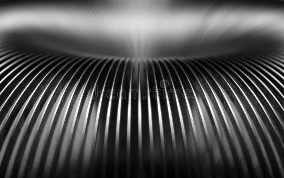 Steel spring detail stock photo. Image of steel, metal - 1370428
