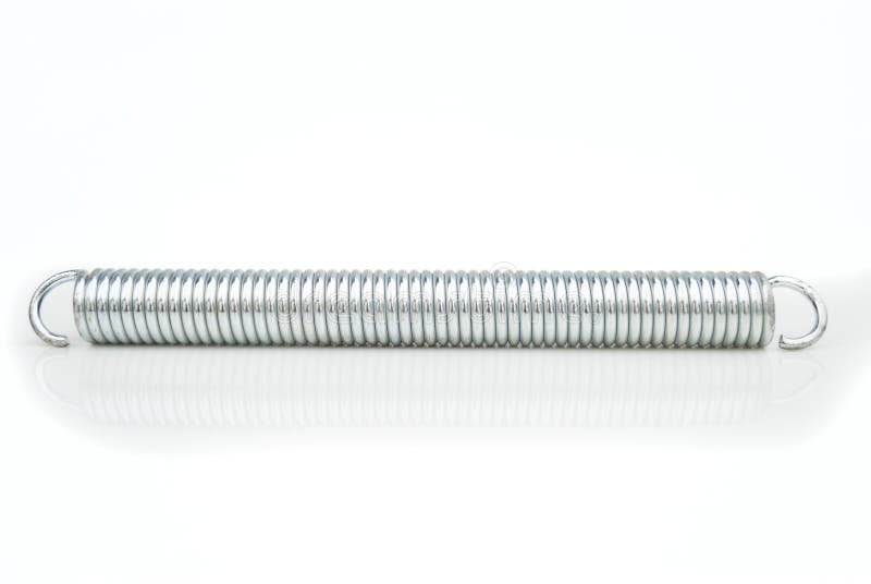 Steel spring detail stock photo. Image of steel, metal - 1370428