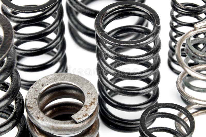 Various metal springs stock photo. Image of bumper, wire - 7255478