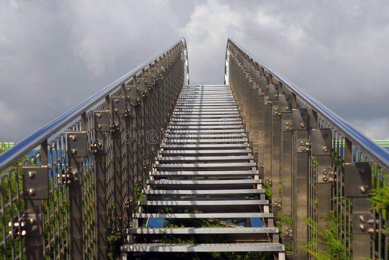 Steel Stairs Picture. Image: 3346217
