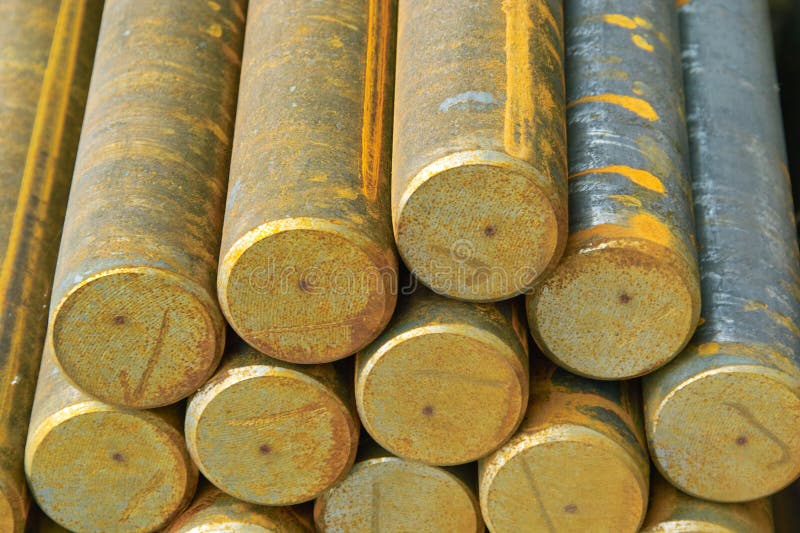 Copper Core Samples stock photo. Image of britannia, copper - 6737206