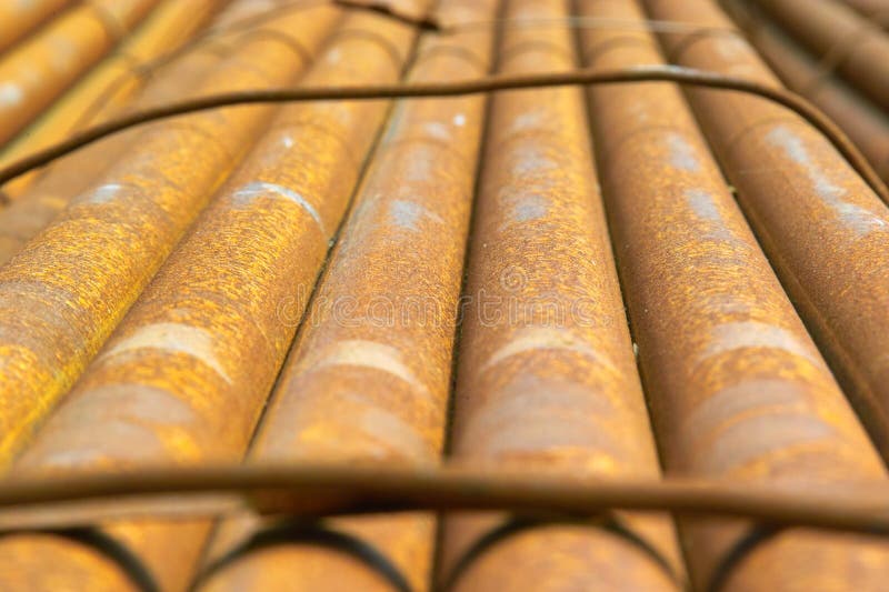 Steel Staves stock image. Image of high, bundle, coils - 10378347