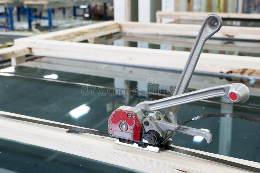 Steel Strapping tool stock photo. Image of construction - 45457314