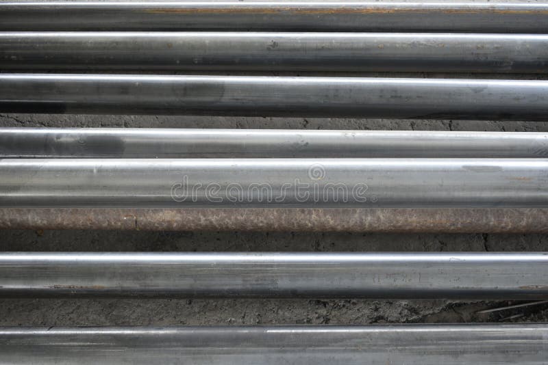 Steel Structural Pipes with Plates in the Workshop . Muscat, Oman ...