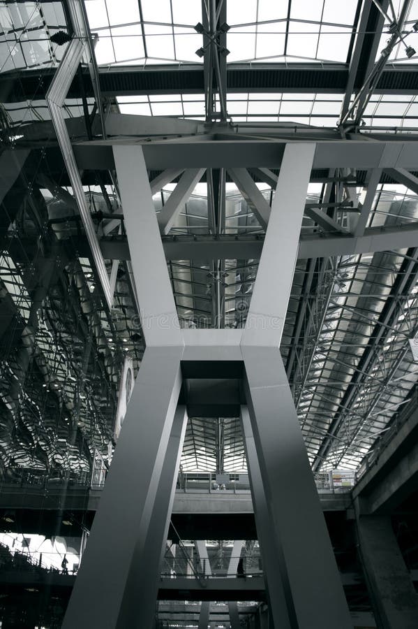 Steel structure stock image. Image of craft, contact - 20067295