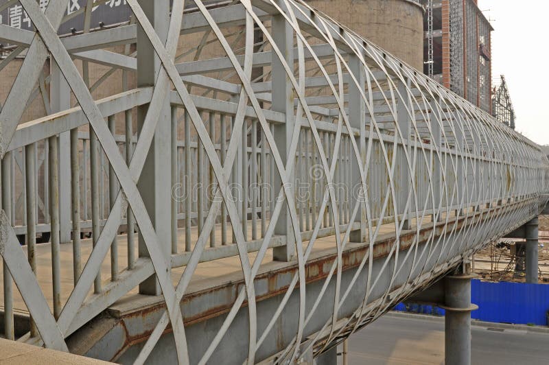 Steel structure building stock image. Image of business - 242987561