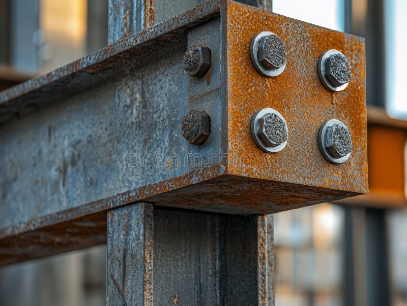 Steel Structure Building Column Close Up Shot Stock Photos - Free ...