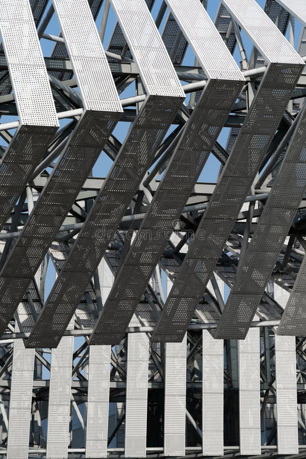 Steel structure ceiling stock image. Image of business - 320875561