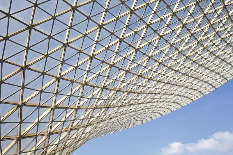 Steel Structure Geometry Construction As the Background Stock Image ...