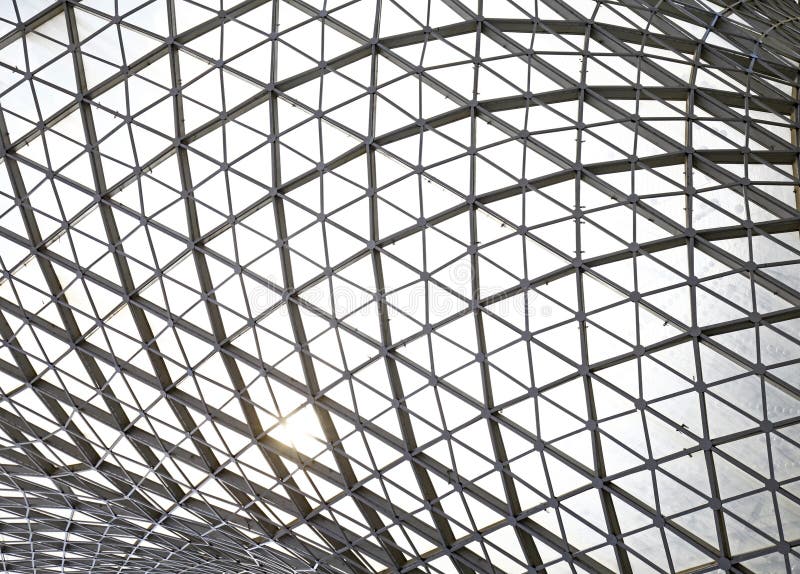 Steel Structure Geometry Construction As the Background Stock ...