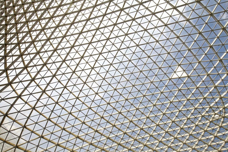 Steel Structure Geometry Construction As the Background Stock ...