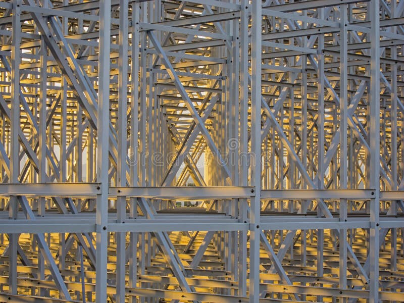 Steel structure pattern stock image. Image of metal, industrial - 35953777