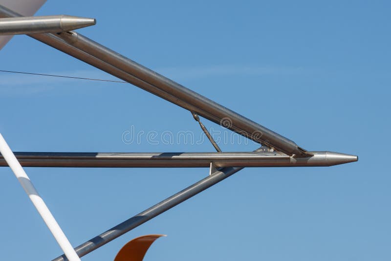Steel Structure on Ship stock image. Image of metal, details - 29015069