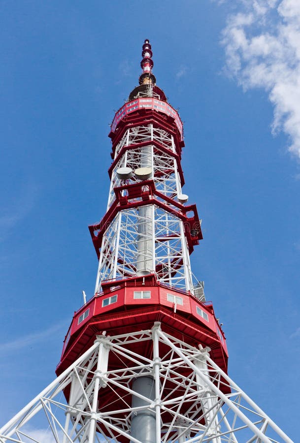 Steel Structure of the TV Tower. Kiev, Ukraine. Kyiv, Ukraine Stock ...