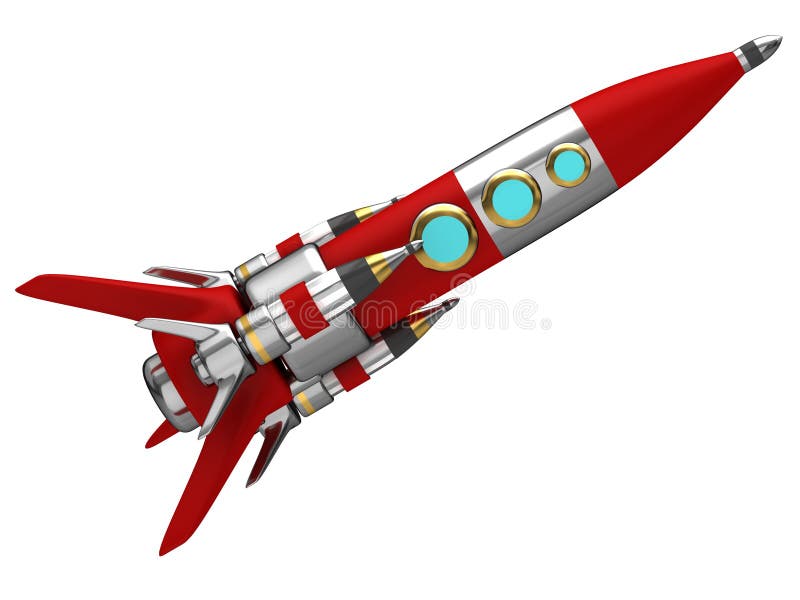 Rocket vector stock vector. Illustration of launch, vector - 22994434