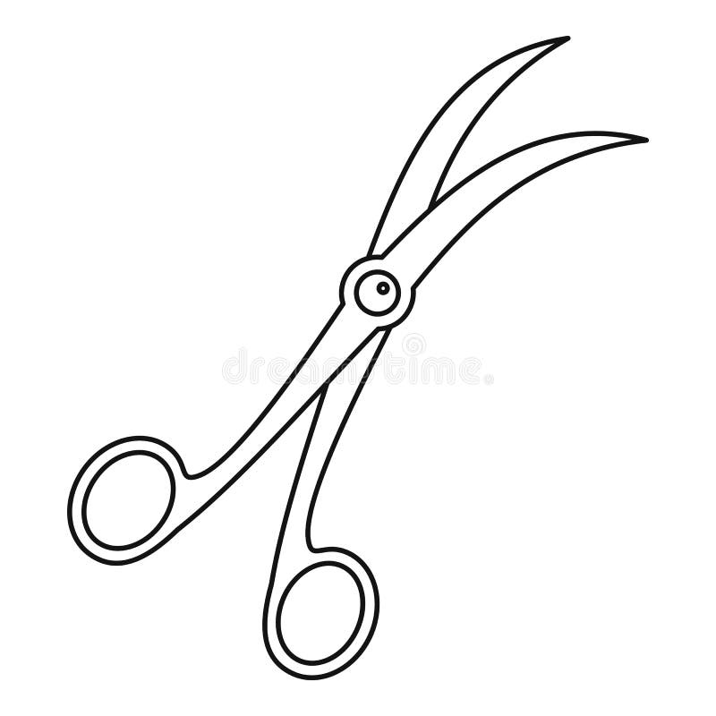 Steel Surgical Instruments Icon, Outline Style Stock Vector ...