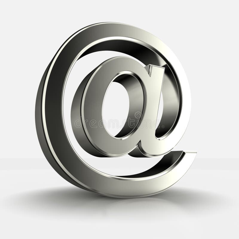 Email Alias Symbol stock illustration. Illustration of trade - 1499127