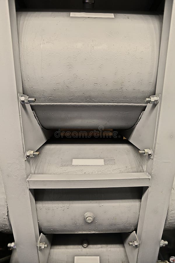 Steel tanks for liquid stock image. Image of water, storage - 83159921