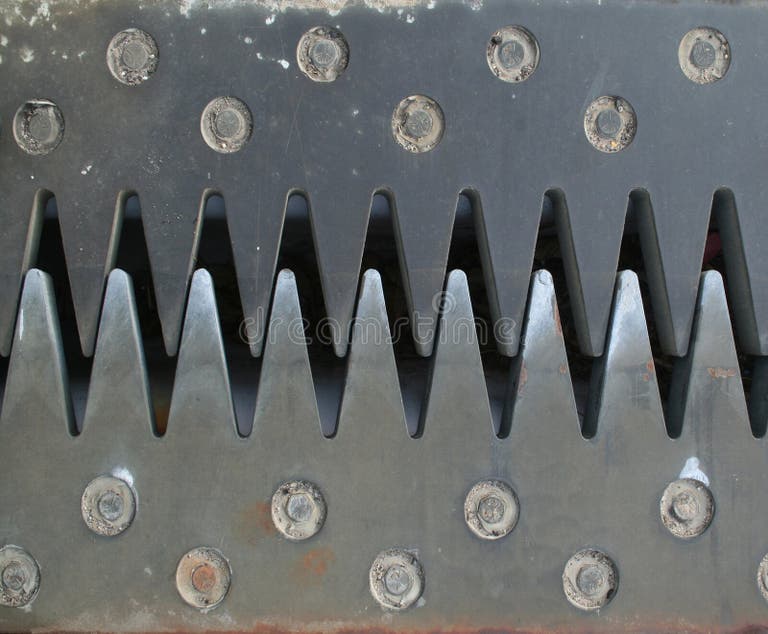 Steel teeth stock photo. Image of teeth, industry, overlap - 1639460