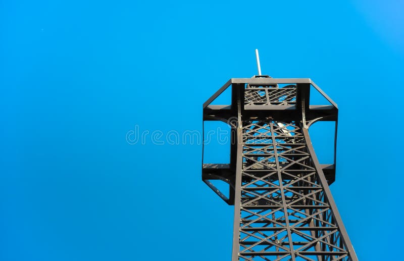 Telecommunication Tower Top - Eiffel Tower Similar Stock Photo - Image ...