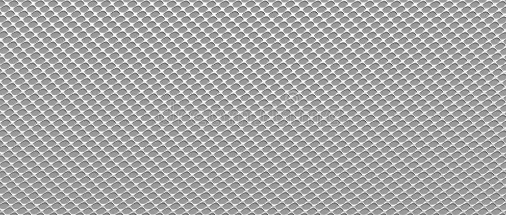 Steel Texture in Form Grid. 3D Render Stock Illustration - Illustration ...
