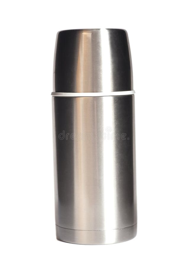 Steel thermos stock image. Image of water, flask, stainless - 58563673