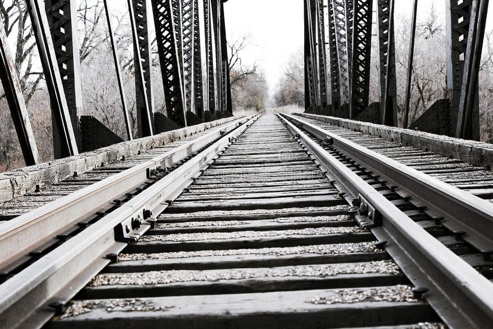 Steel train bridge stock image. Image of steel, metal - 80173191
