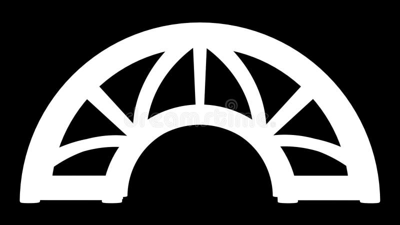 Steel Truss Girder Arc Element Stock Video - Video of industry, metal ...