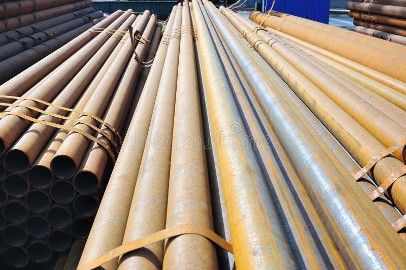Steel tube stock photo. Image of tube, tubes, pipes, tubing - 8702370