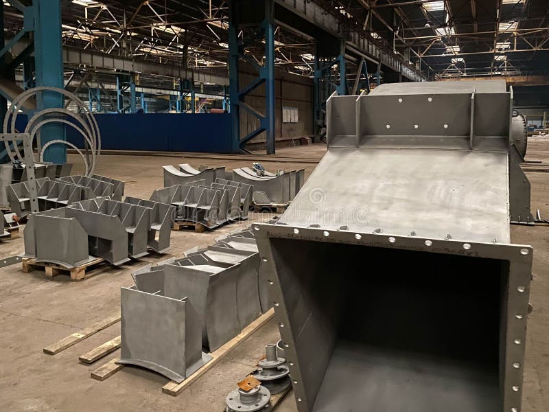 Steel Tubes at Metal Work Factory Stock Image - Image of people, pipe ...