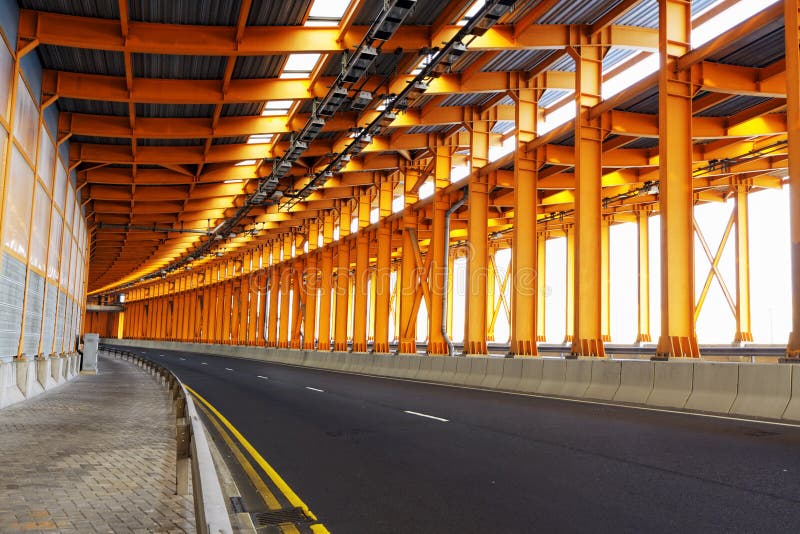 Steel tunnel stock photo. Image of blur, blurred, fast - 36289794