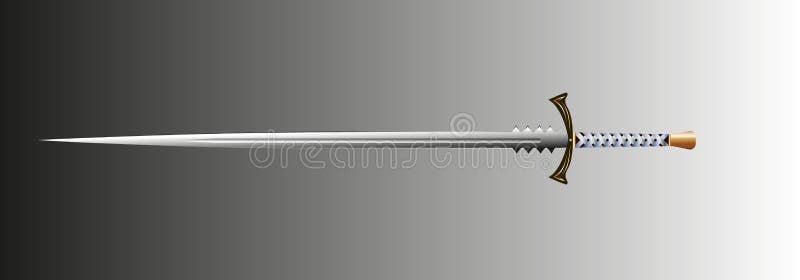 Sword, Two-handed Sword, Gas Balloon, Shuriken. Weapons Set Collection ...