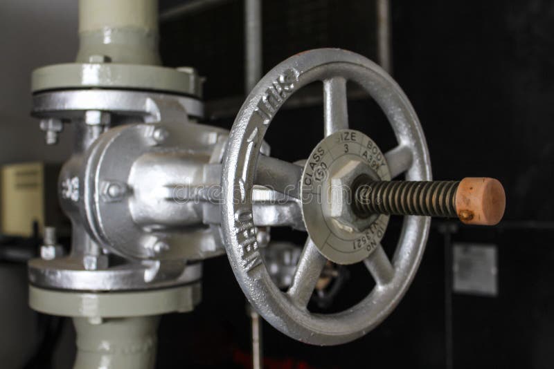 Steel valve stock photo. Image of wheel, pipe, manufacturing - 26815228