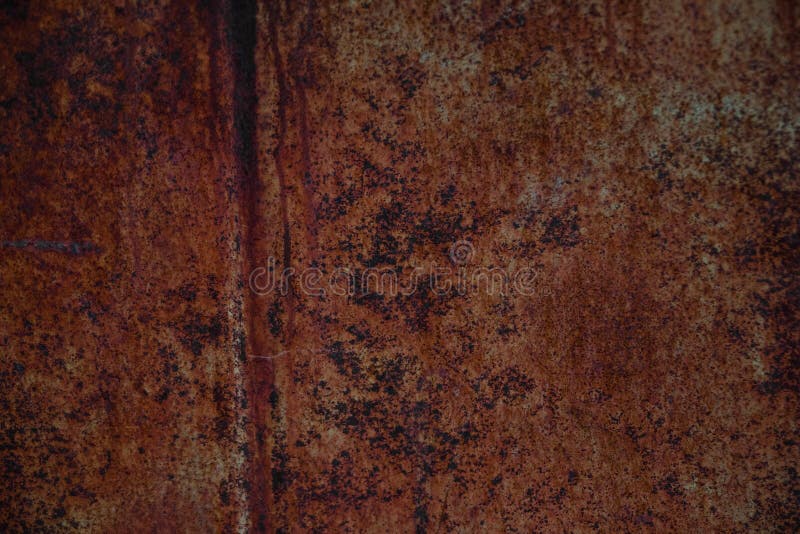 Steel Walkway Mats Sprayed Red Rust.Iron Surface Rust Stock Photo ...