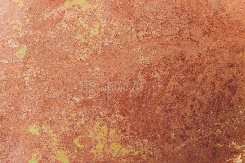 Steel Walkway Mats Sprayed Red Rust.Iron Surface Rust. Stock Photo ...