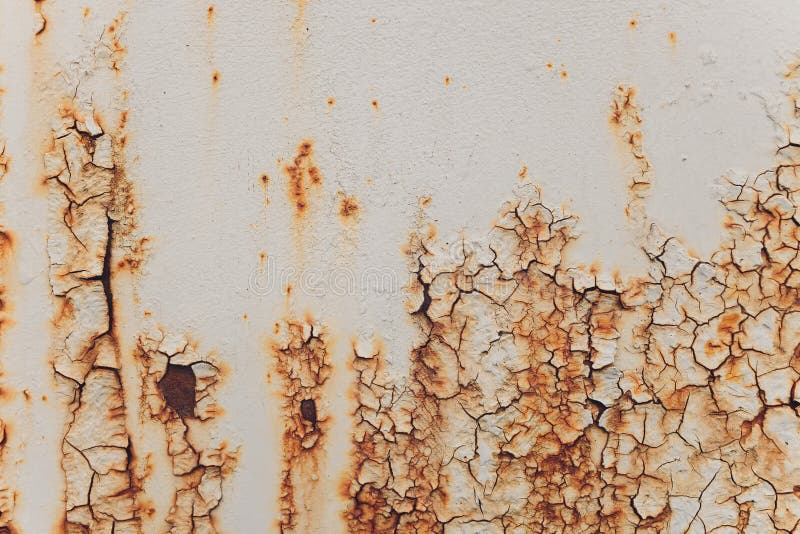 Steel Walkway Mats Sprayed Red Rust.Iron Surface Rust. Stock Photo ...