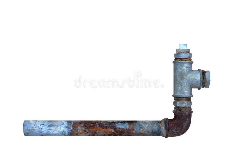 Steel water pipes stock image. Image of material, scratched - 48363003