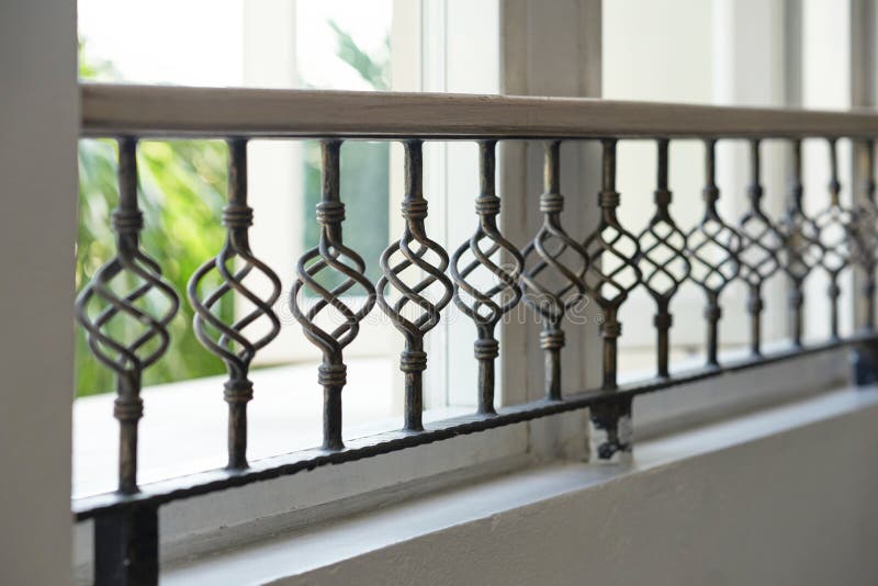 Steel Window Grating on House Window for Security and Beautiful Concept ...