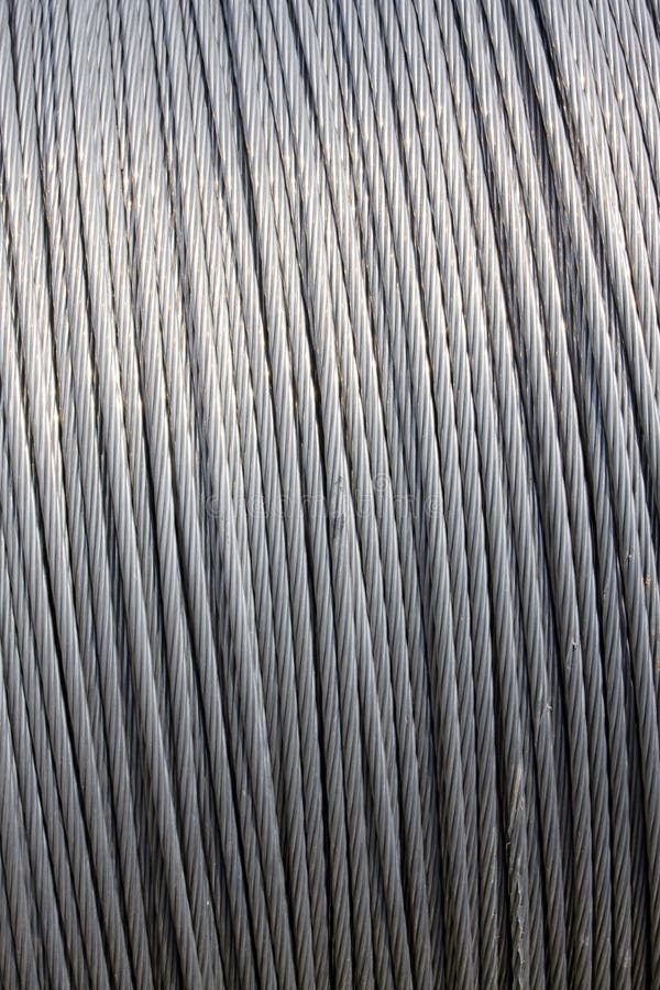 Steel Wire Cable Background Stock Photo - Image of grey, horizontal ...