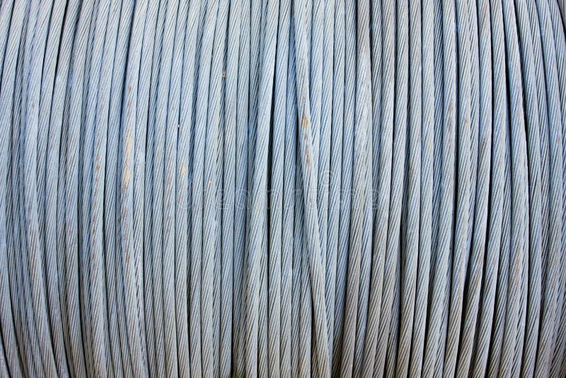 Steel Wire Cable Background Stock Photo - Image of hank, lifting: 14530520