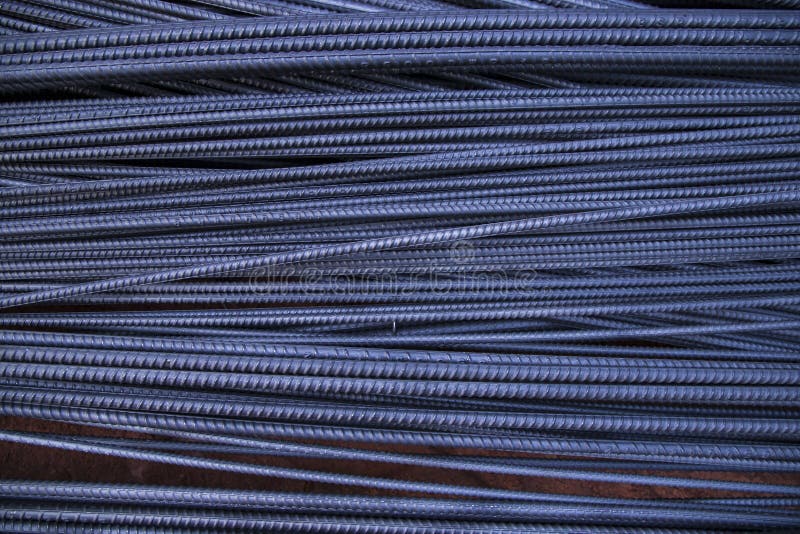 Steel Wire for Construction Work. Close-up of Steel Wire Stock Image ...