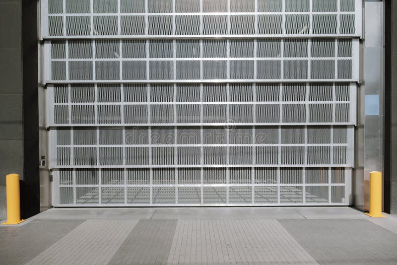 Steel Wire Mesh Gate Door for Security System of Warehouse Storage ...