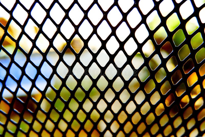 Steel Wire Mesh Net Pattern of Basket of Motorcycle Stock Photo - Image ...